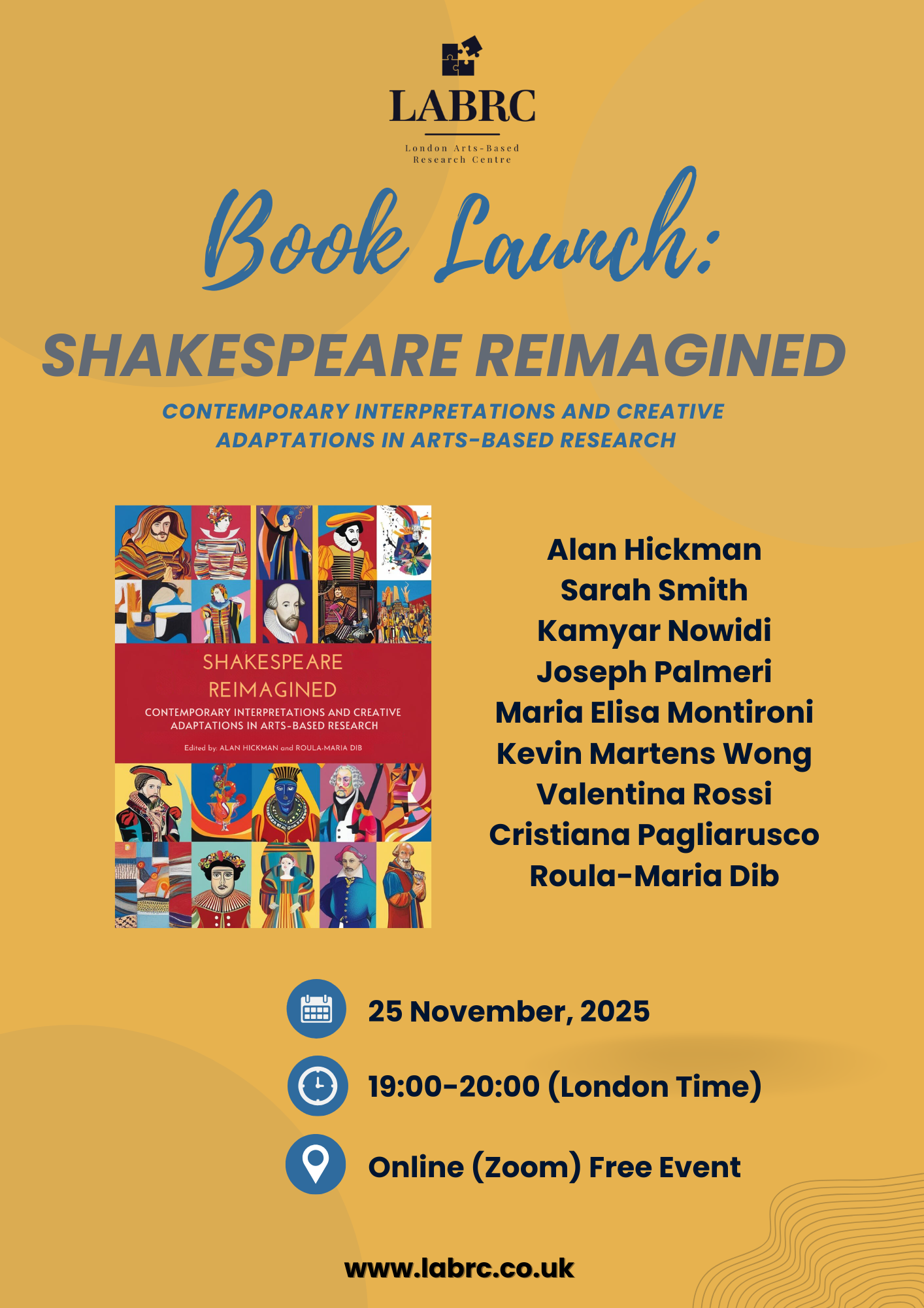 Book Launch Event: Shakespeare Reimagined – Indelible